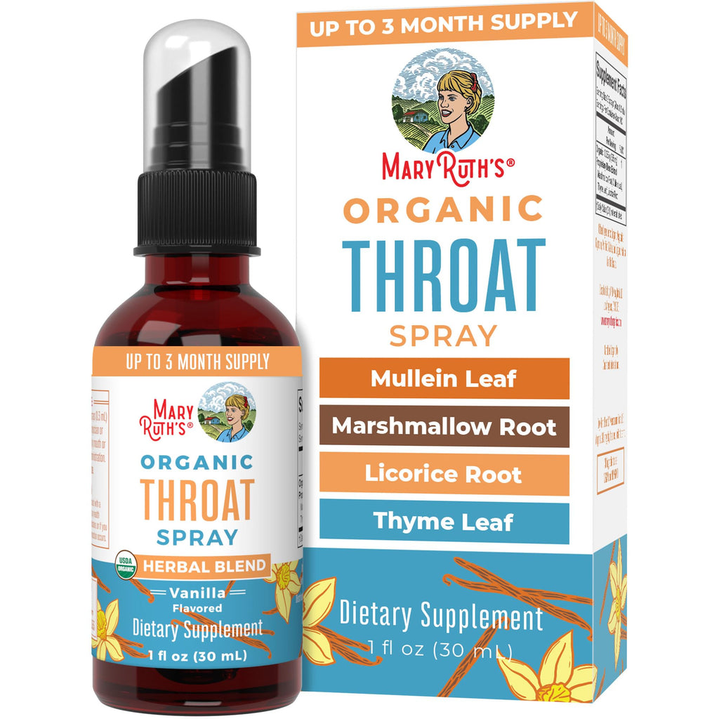 organic mullein throat spray