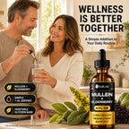 Organic Mullein tincture with elderberry extract