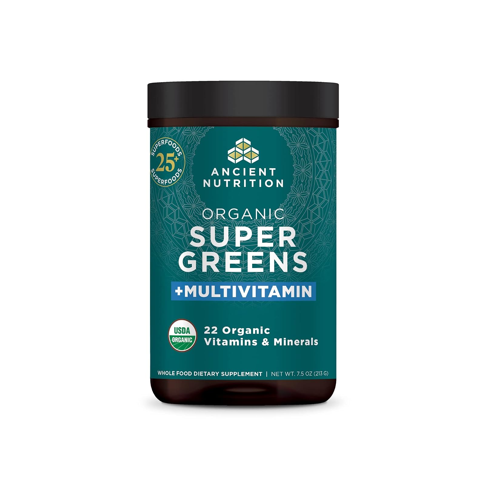 organic multivitamin supergreens powder
