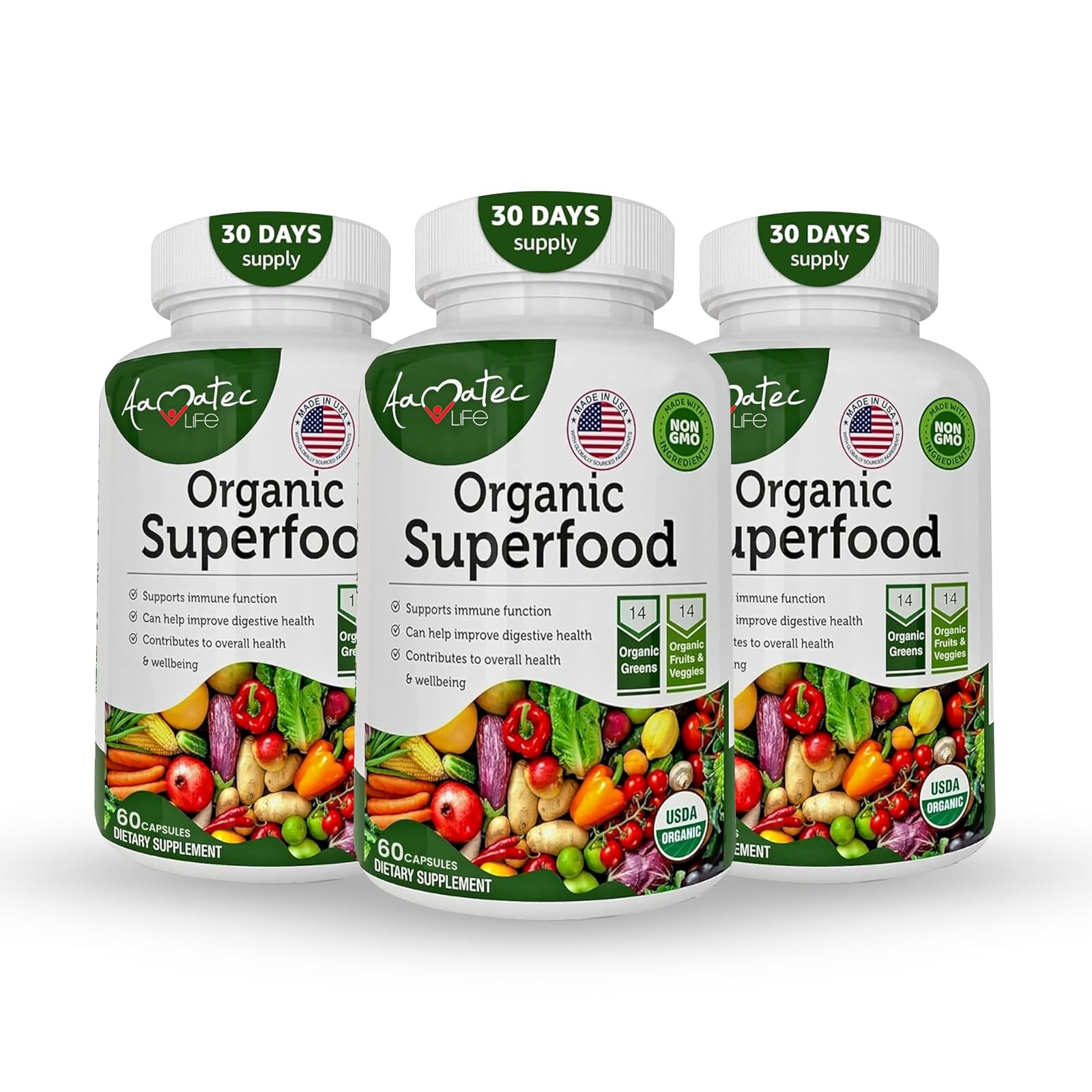 organic multivitamins for daily health