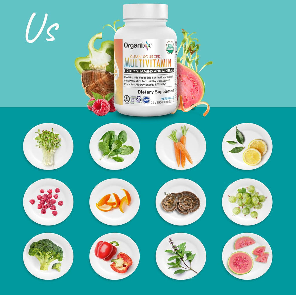 organic multivitamins for daily wellness