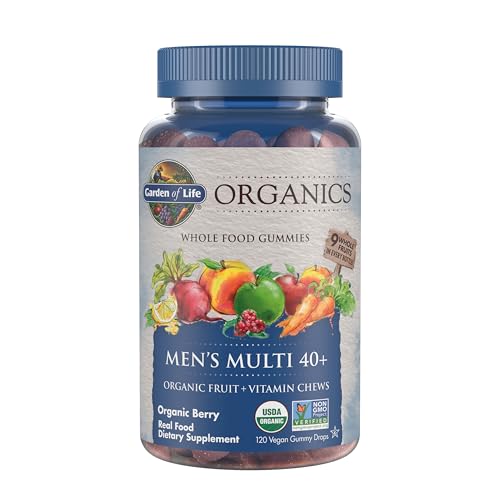 organic multivitamins for men 40+