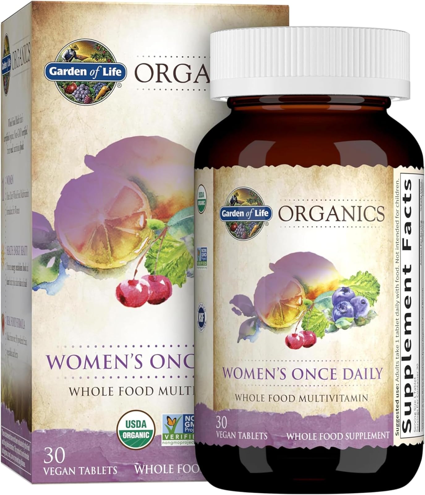 organic multivitamins for women