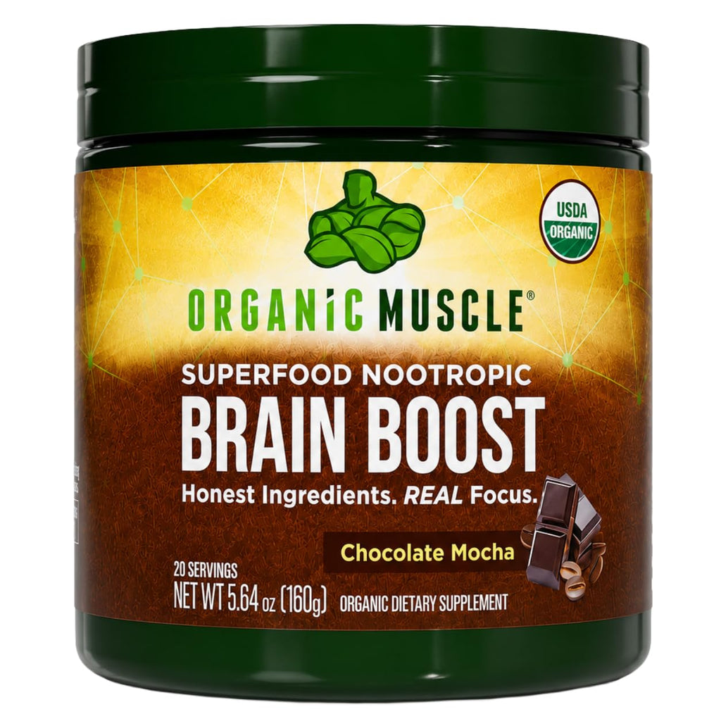 Organic Muscle brain boost supplement