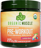 organic muscle pre-workout powder