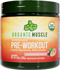 organic muscle pre-workout powder