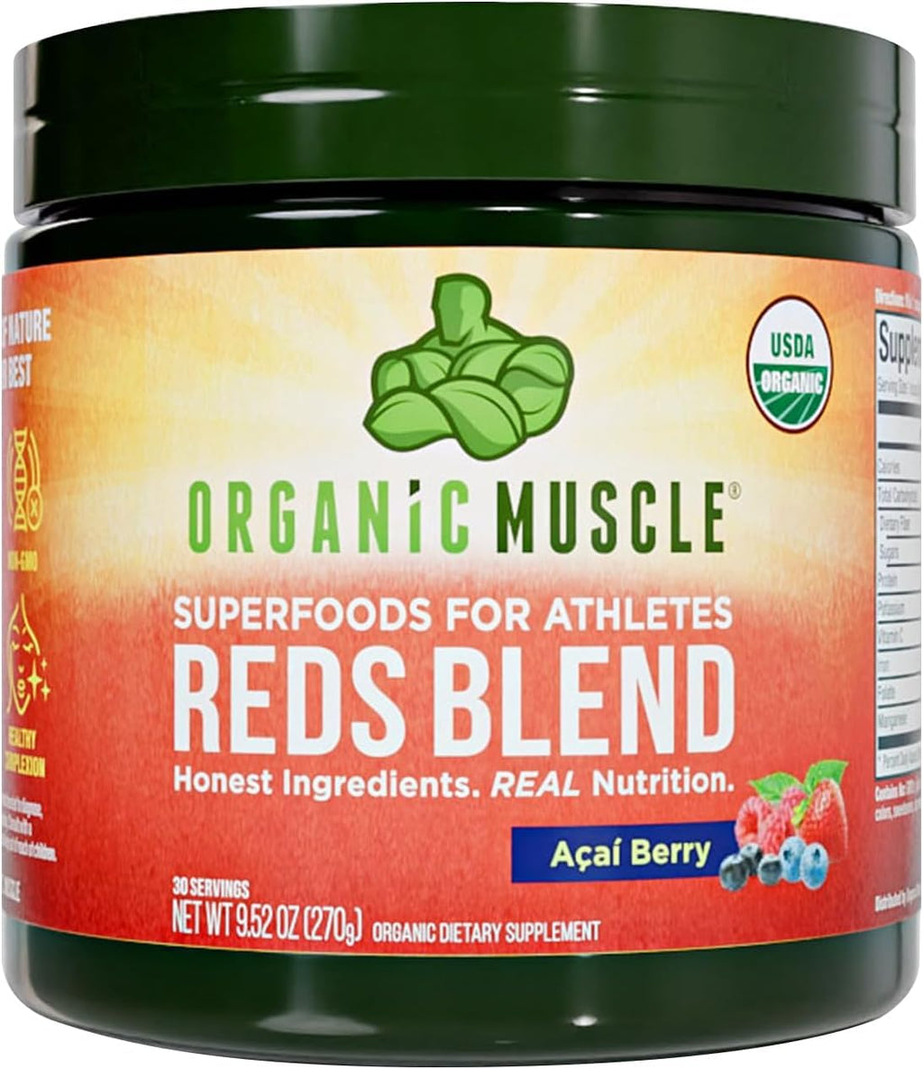 Organic Muscle Reds superfood powder