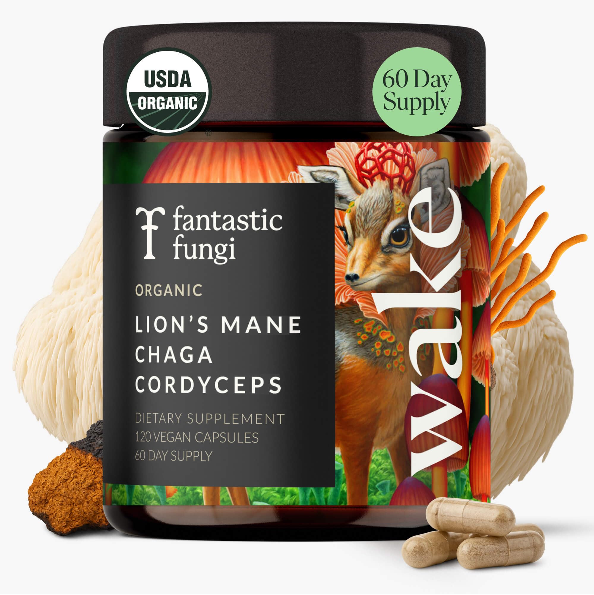 organic mushroom blend capsules