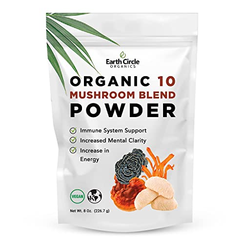 organic mushroom blend for energy