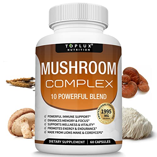 organic mushroom blend for energy