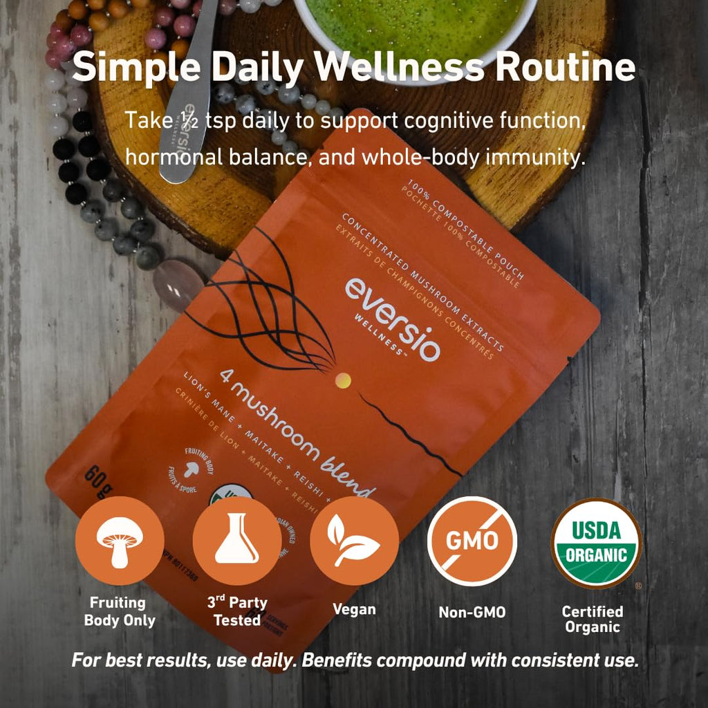 organic mushroom blend for health