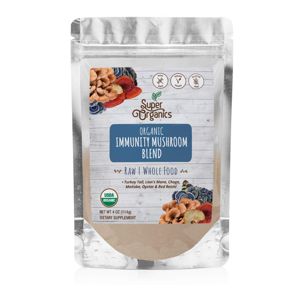organic mushroom blend for immunity