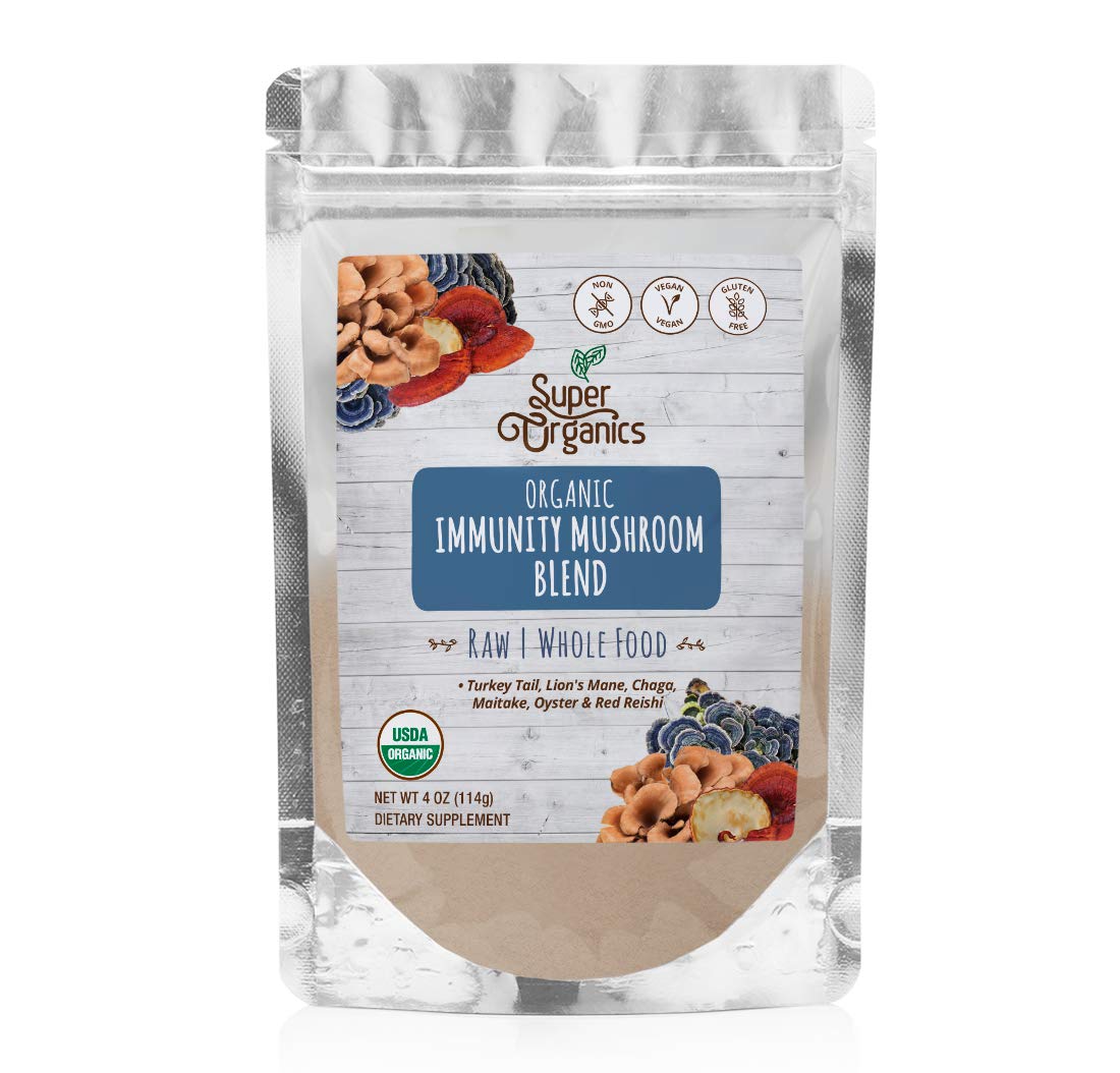 organic mushroom blend for immunity