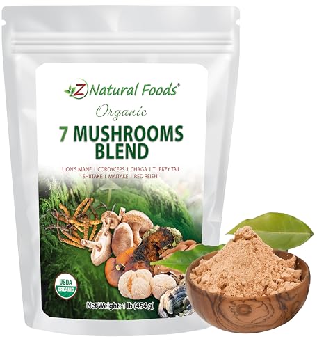 organic mushroom blend for smoothies