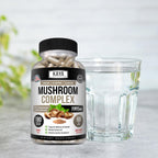 Organic mushroom blend for vitality