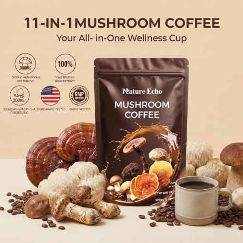 organic mushroom blend for wellness