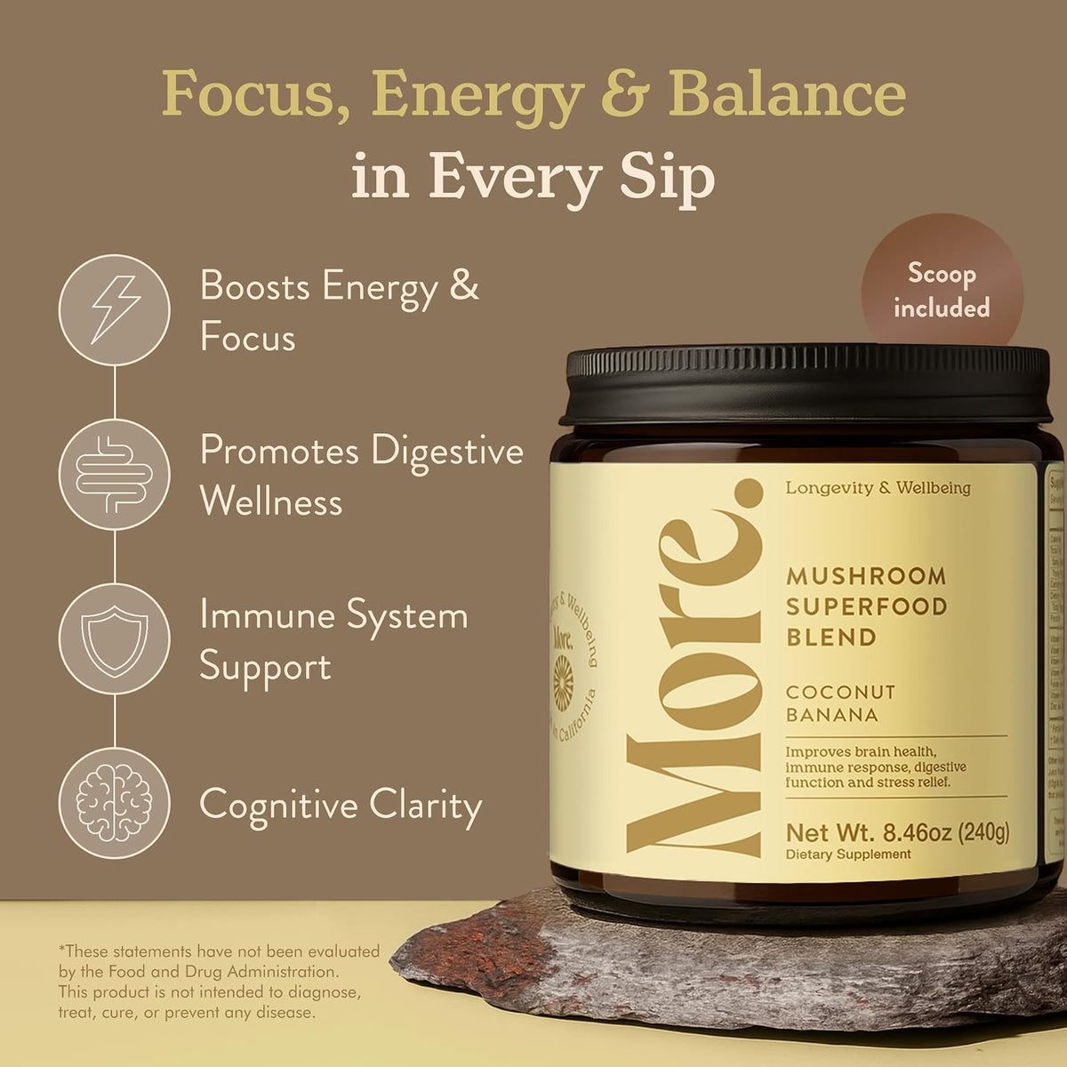 organic mushroom blend for wellness