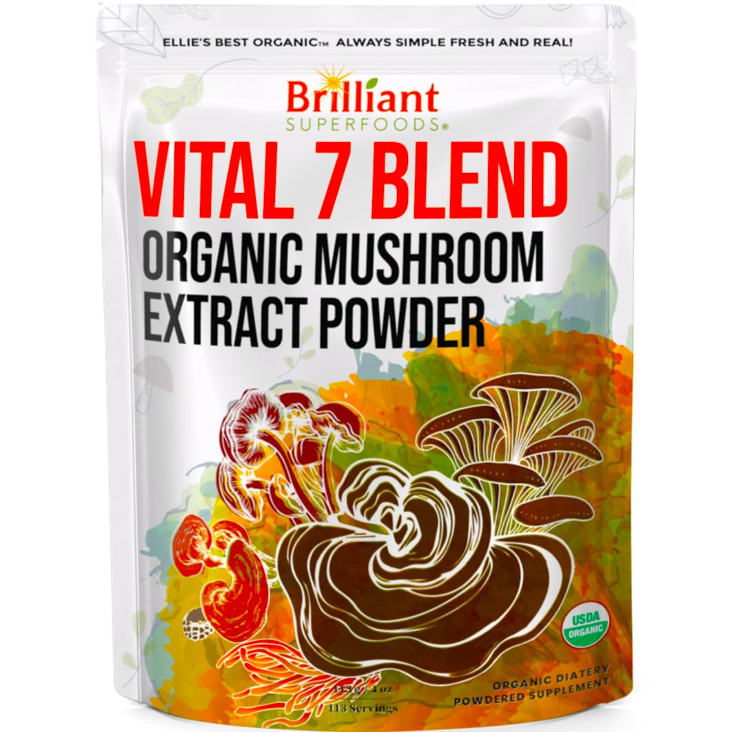 organic mushroom blends for health
