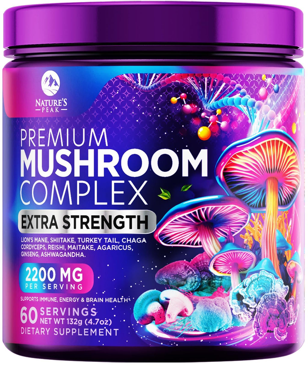 organic mushroom blends for health