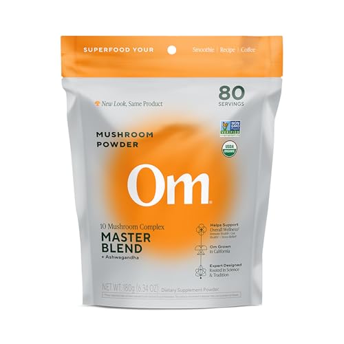 organic mushroom blends for smoothies