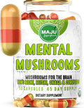 organic mushroom capsules for focus