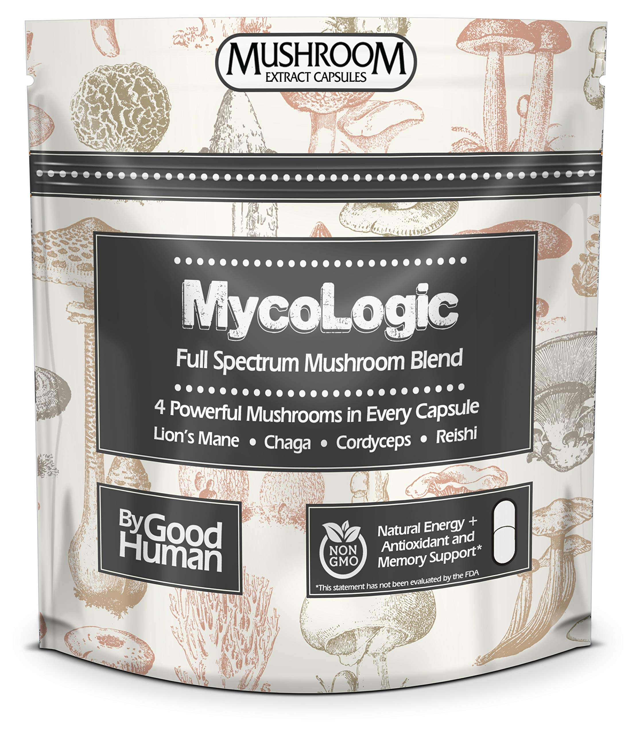 organic mushroom capsules for immunity