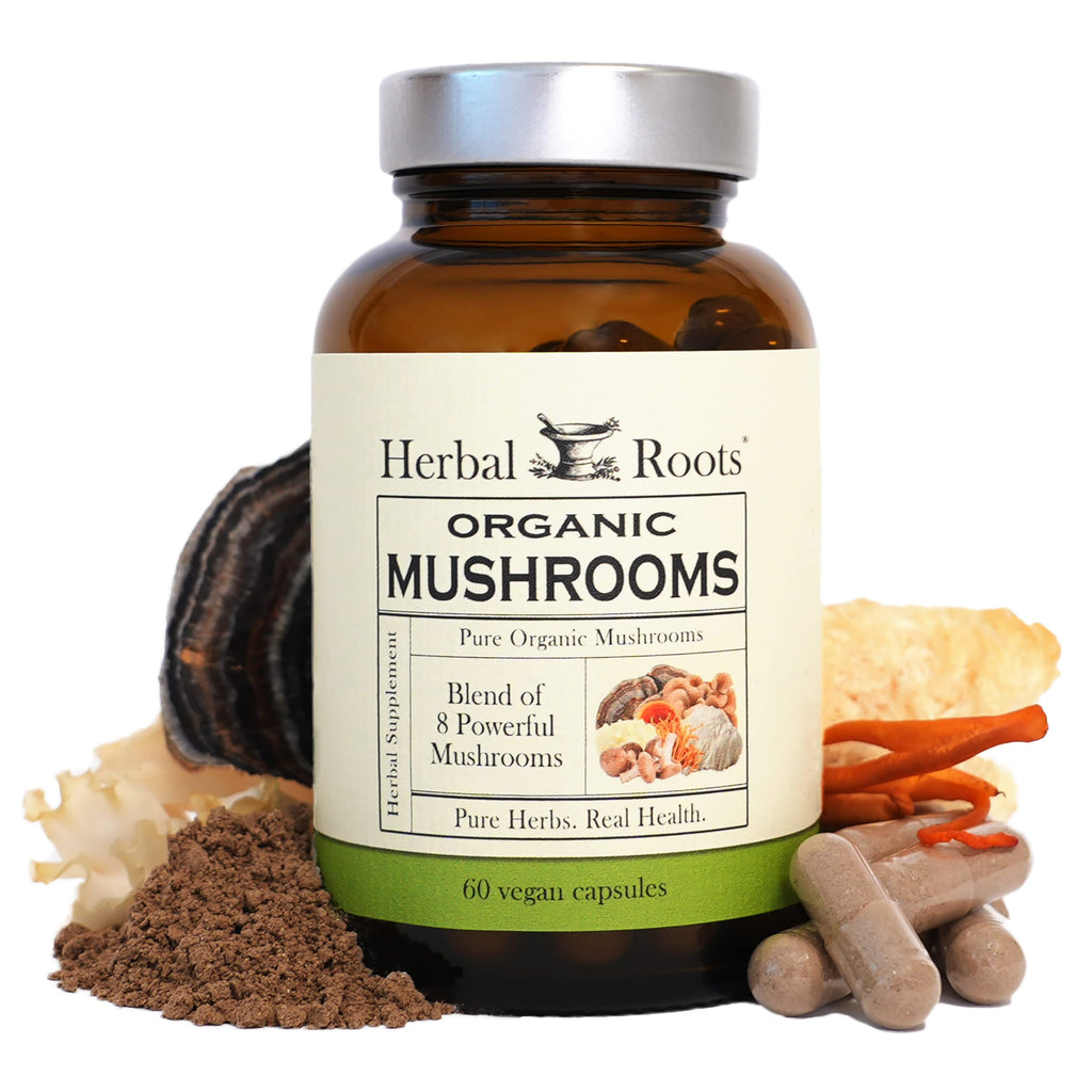 organic mushroom capsules for immunity