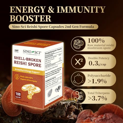 Organic mushroom capsules for vitality
