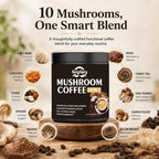 organic mushroom coffee blend for energy