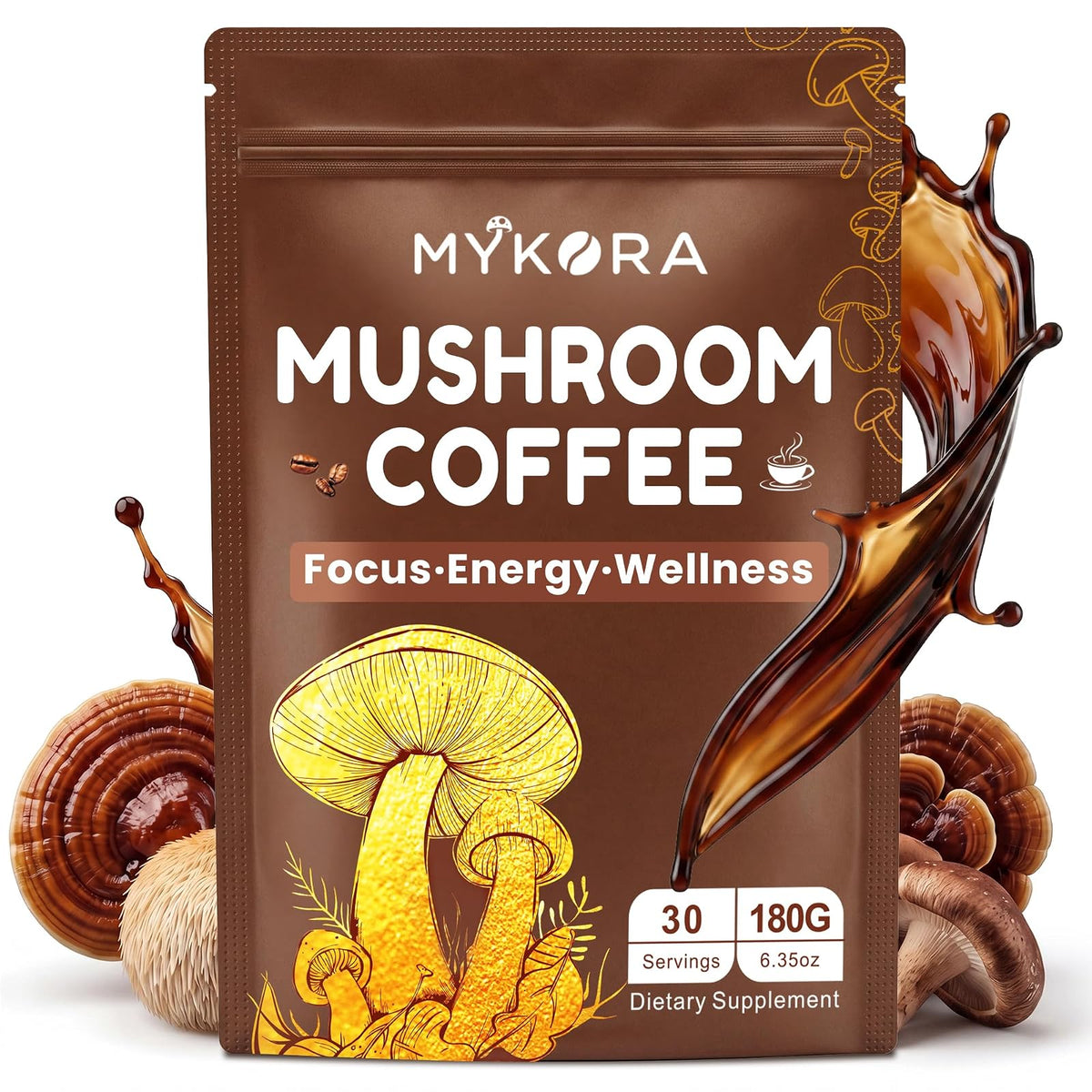organic mushroom coffee blend