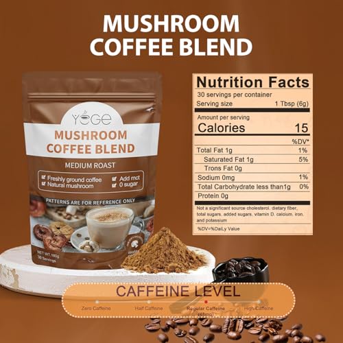 organic mushroom coffee blend