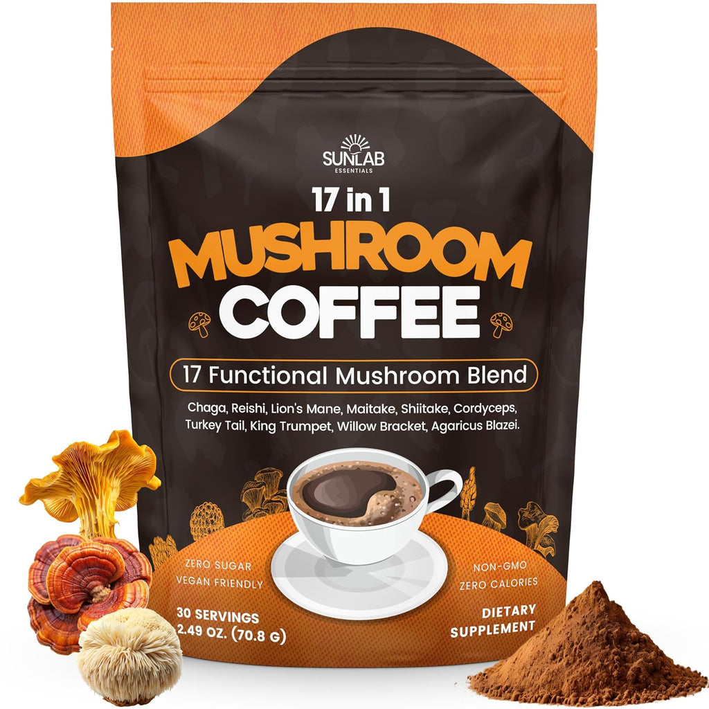 organic mushroom coffee blend