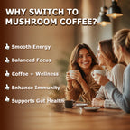 Organic mushroom coffee blend