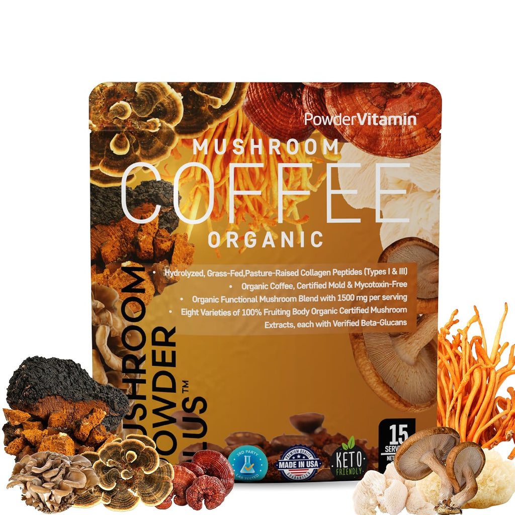 organic mushroom coffee blend