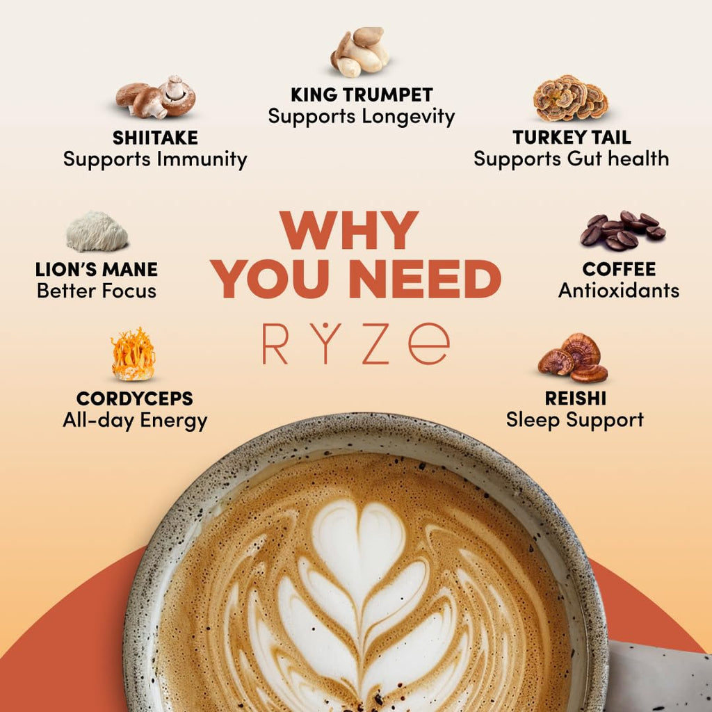 organic mushroom coffee blend