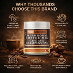 organic mushroom coffee for daily boost