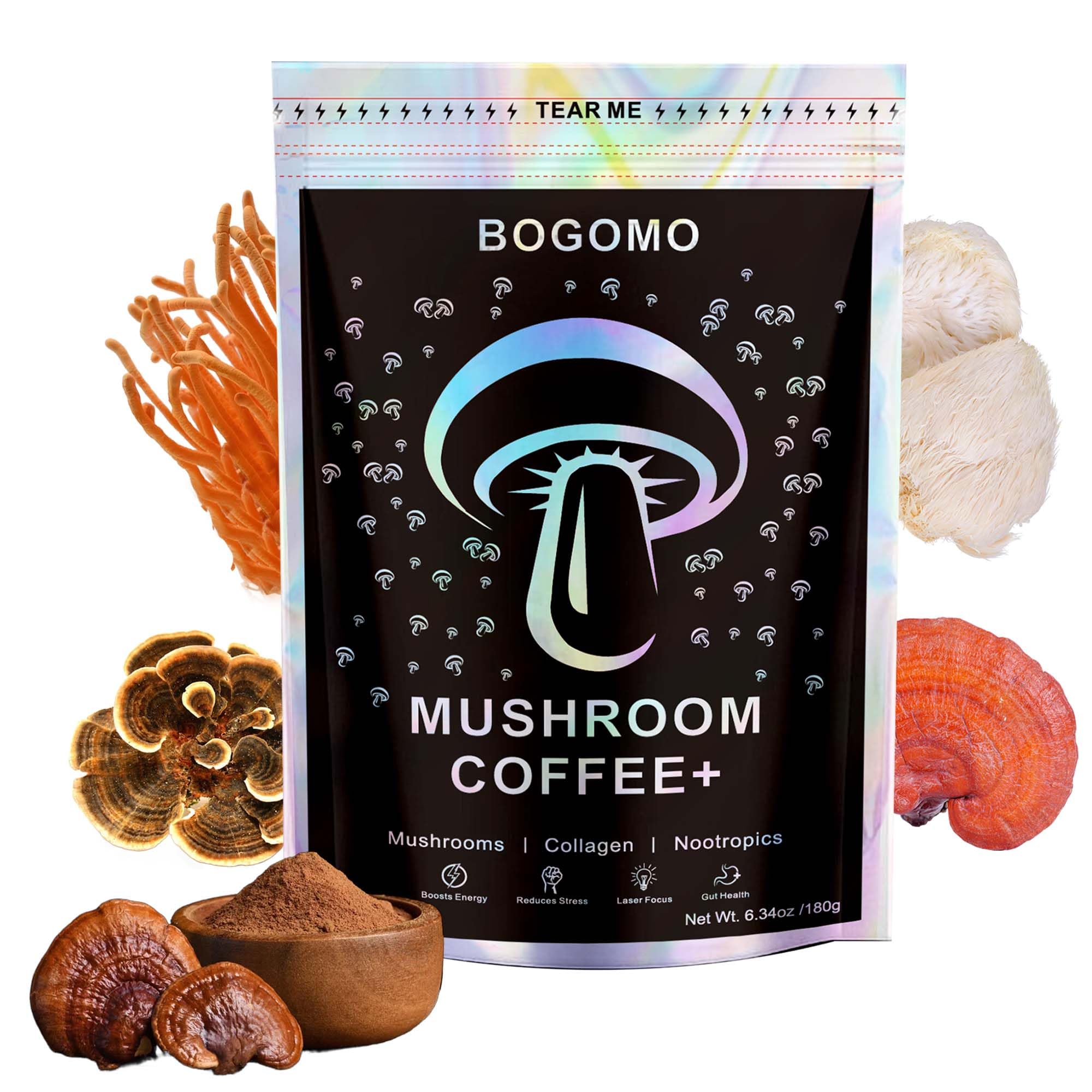 organic mushroom coffee for energy
