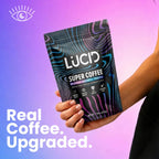 Organic mushroom coffee for focus