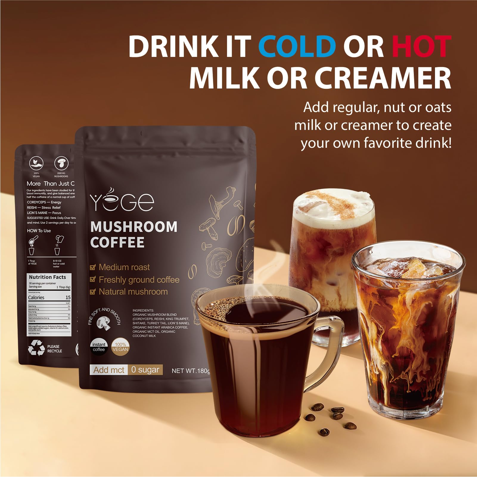 organic mushroom coffee for health