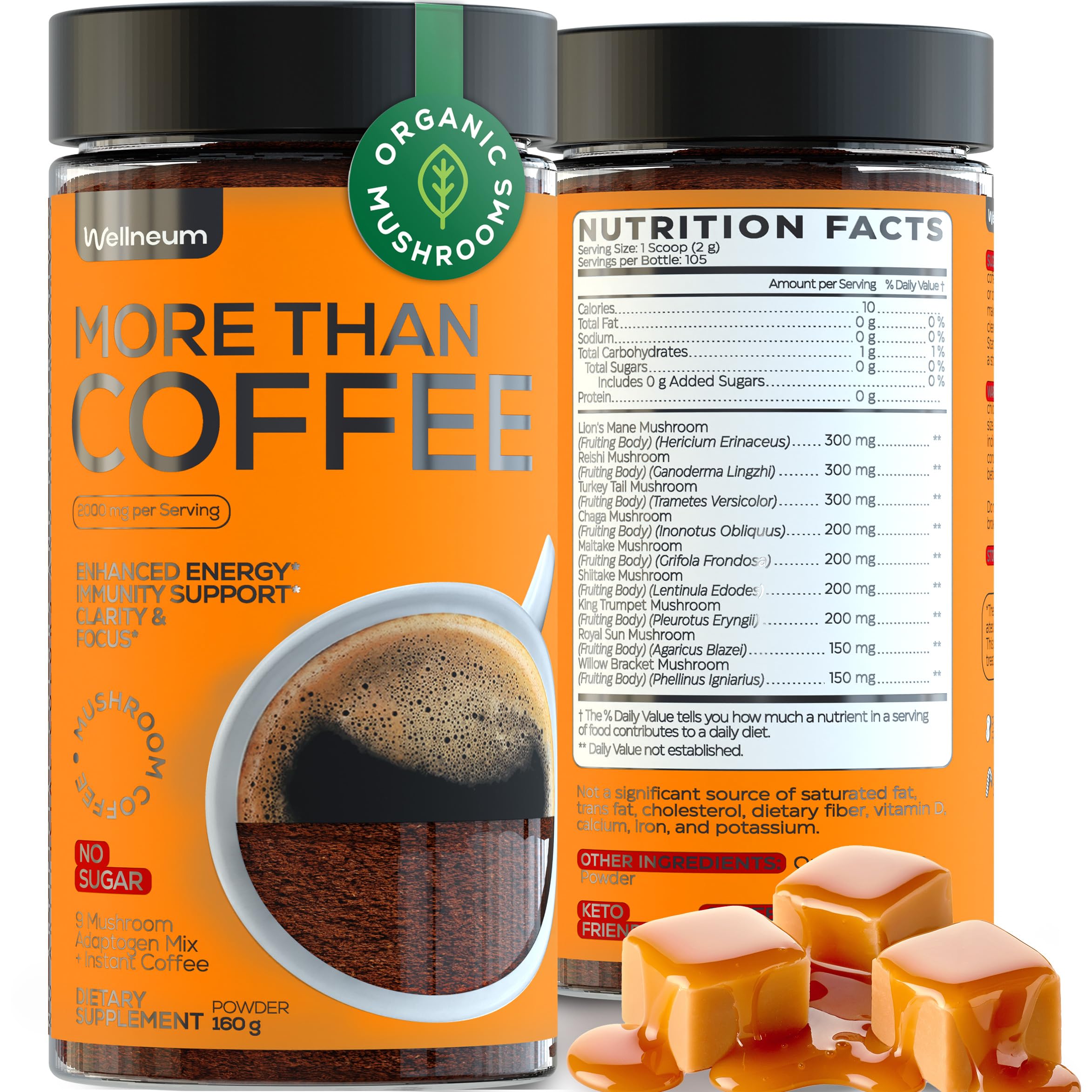organic mushroom coffee for immunity