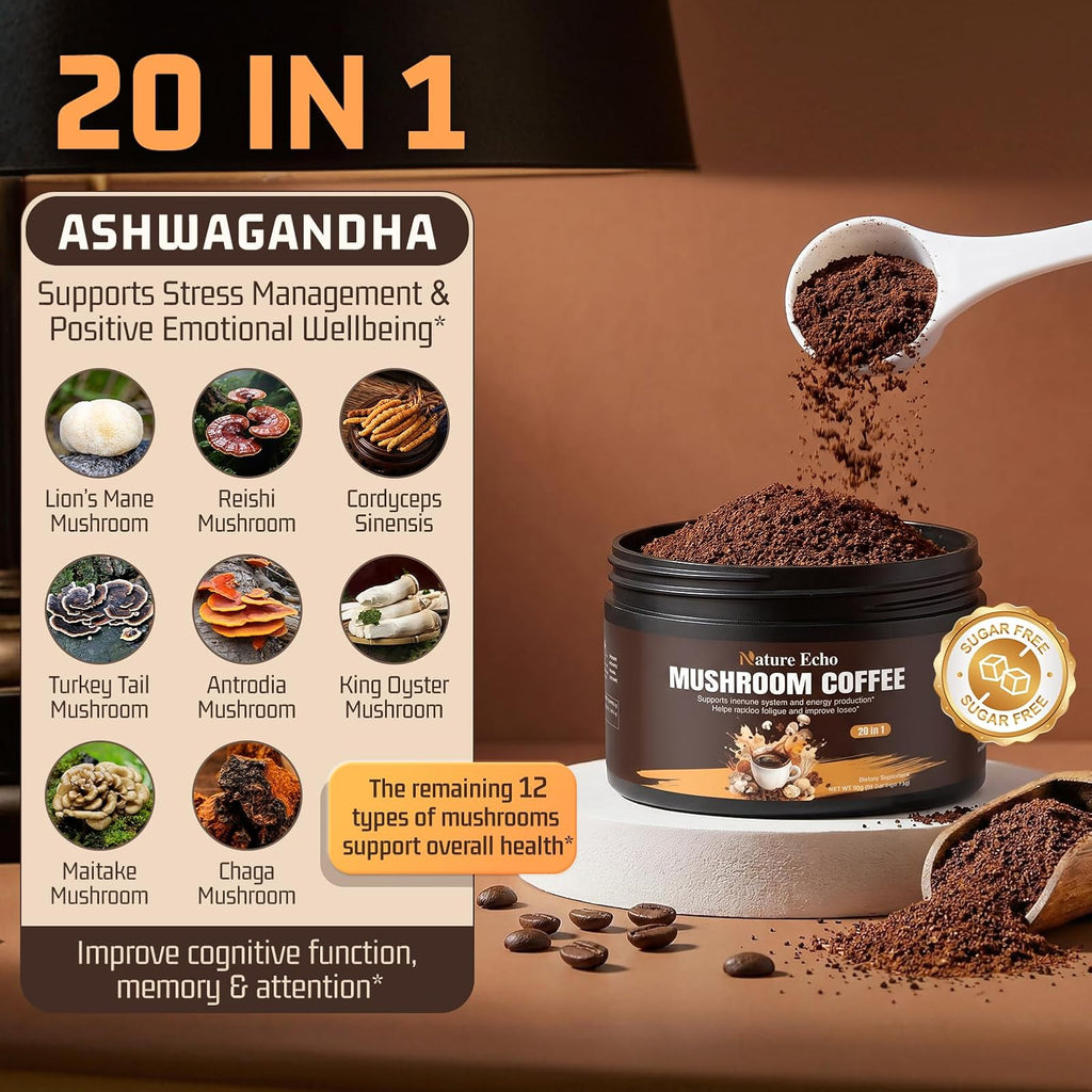 organic mushroom coffee for wellness