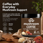 Organic mushroom coffee mix