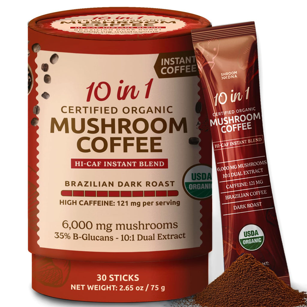 organic mushroom coffee sticks