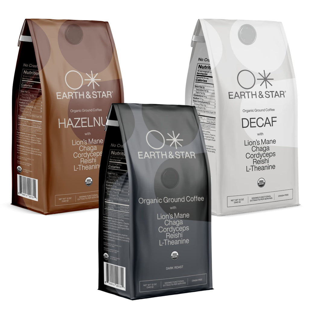 organic mushroom coffee variety pack
