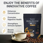 organic mushroom coffee with 6 varieties