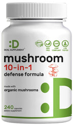 organic mushroom complex capsules