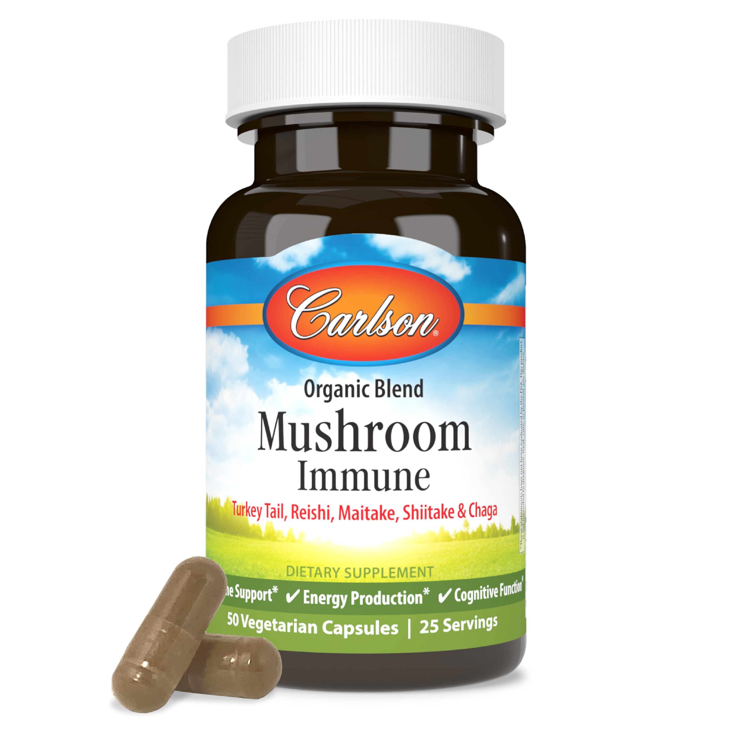 organic mushroom complex capsules
