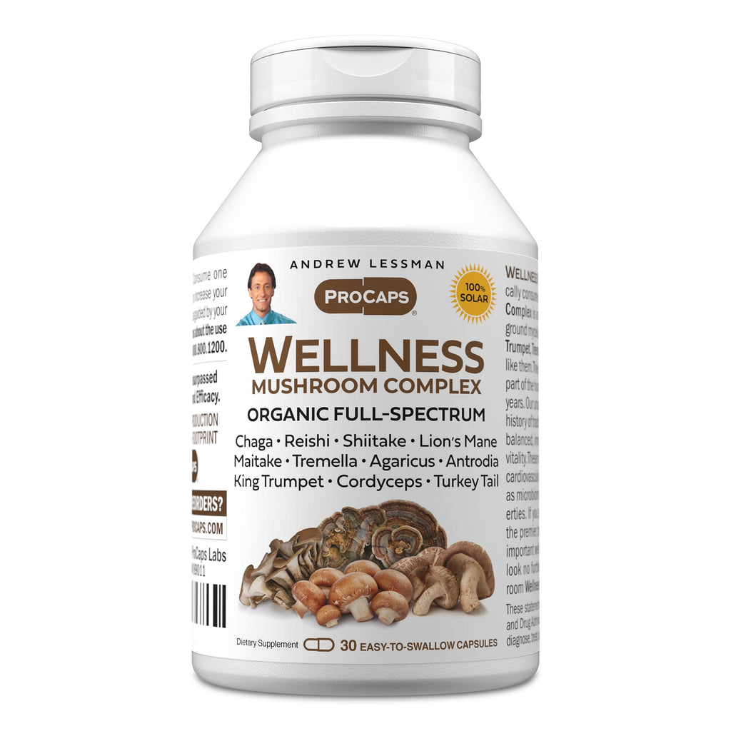 Organic mushroom complex capsules