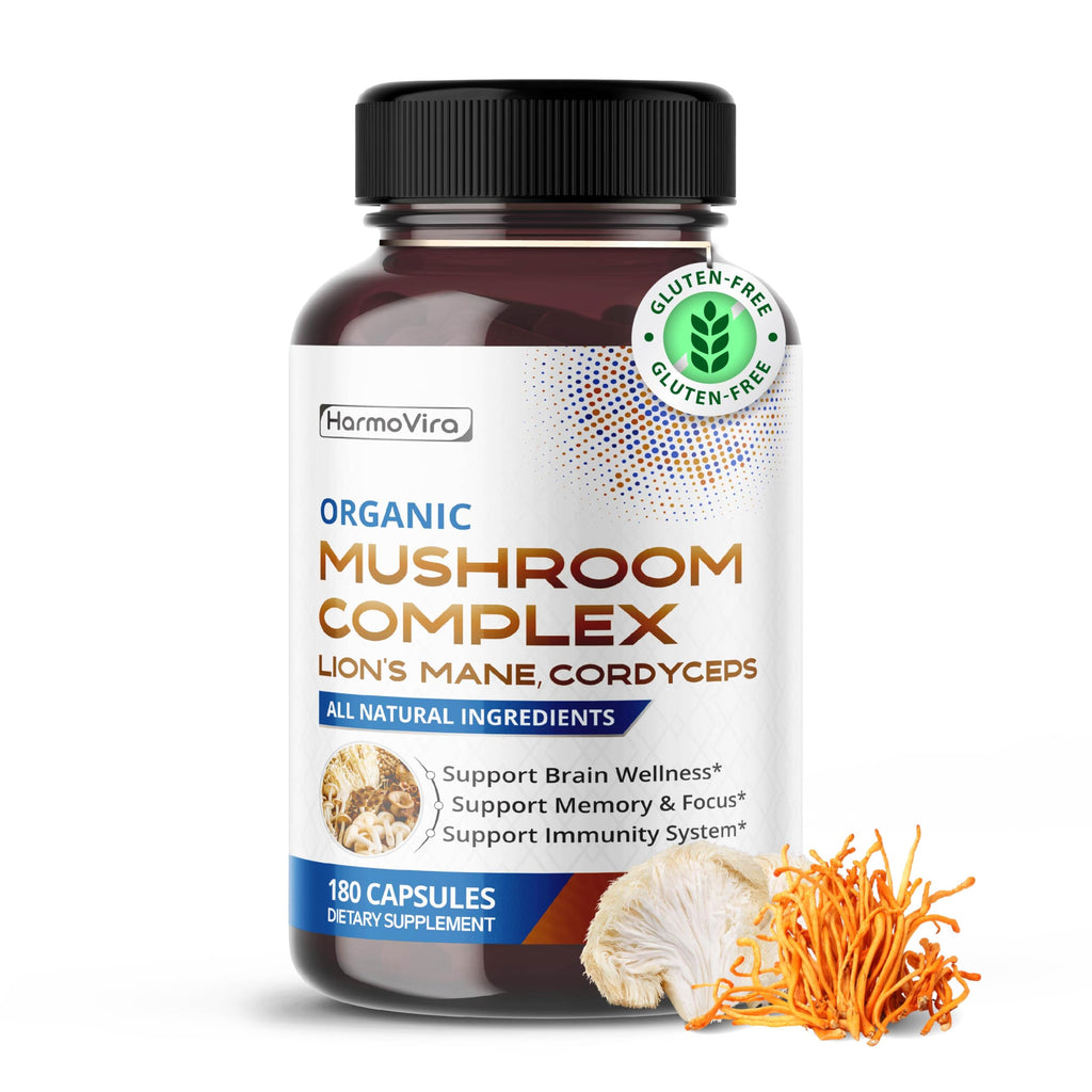 organic mushroom complex for brain health