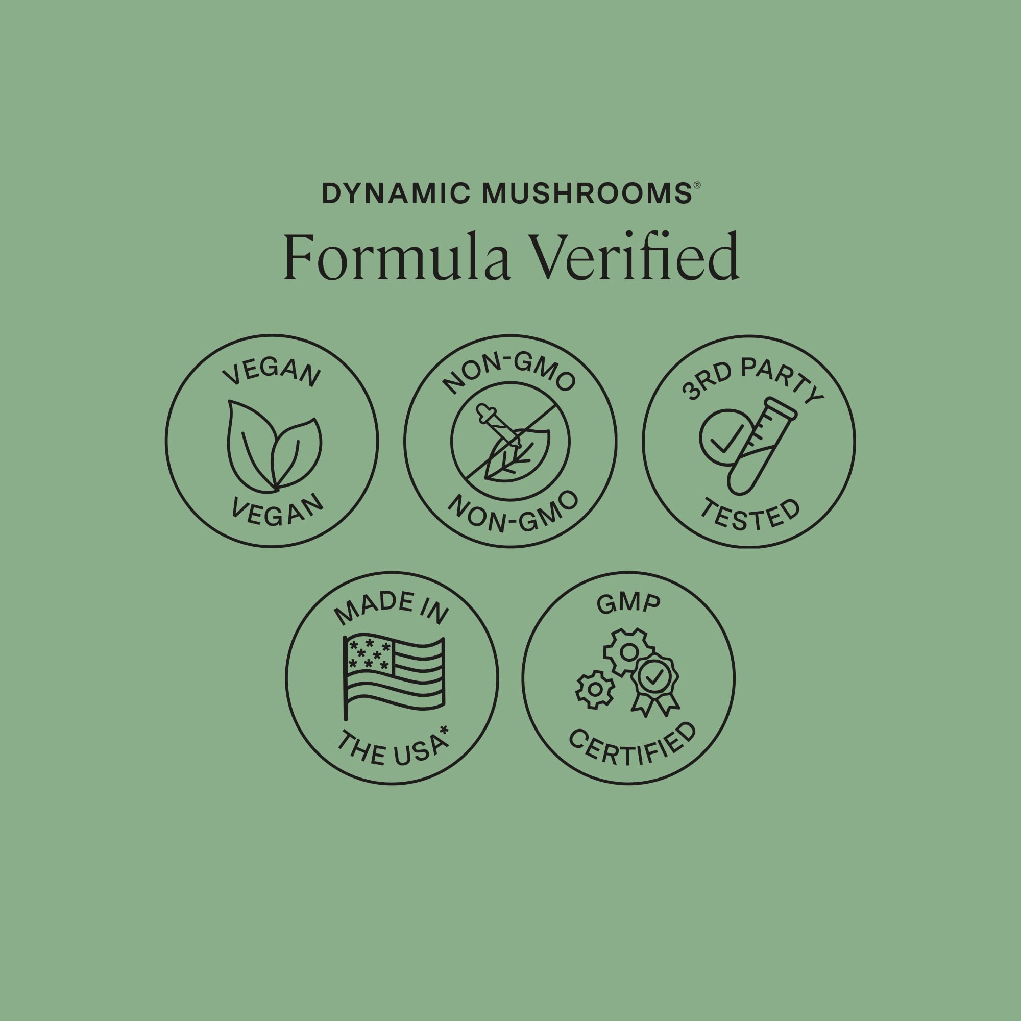Organic mushroom complex for vitality